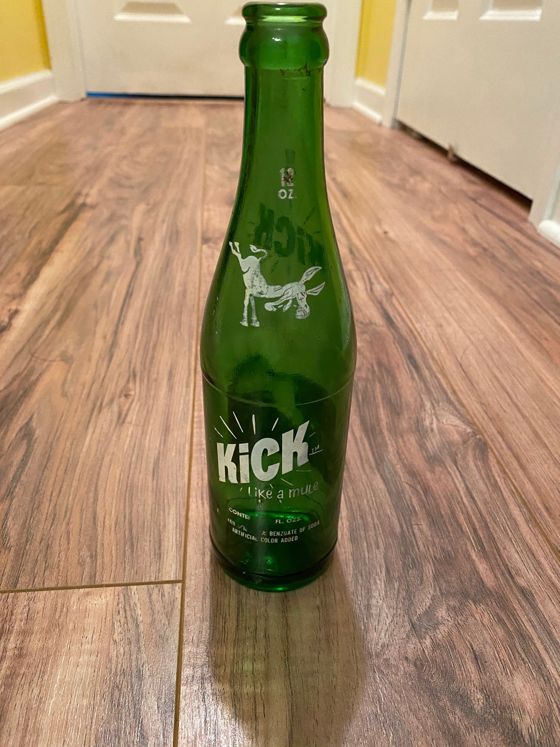 Kick soda pop bottle | Etsy