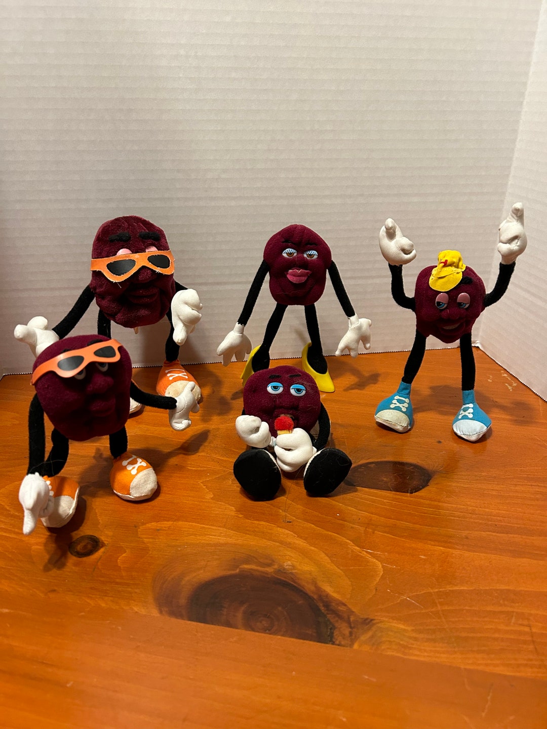 California Raisins Plush Toys - Etsy