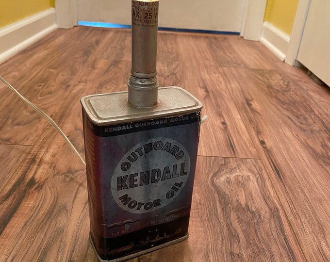 Kendall Outboard Motor Oil Lamp - Etsy