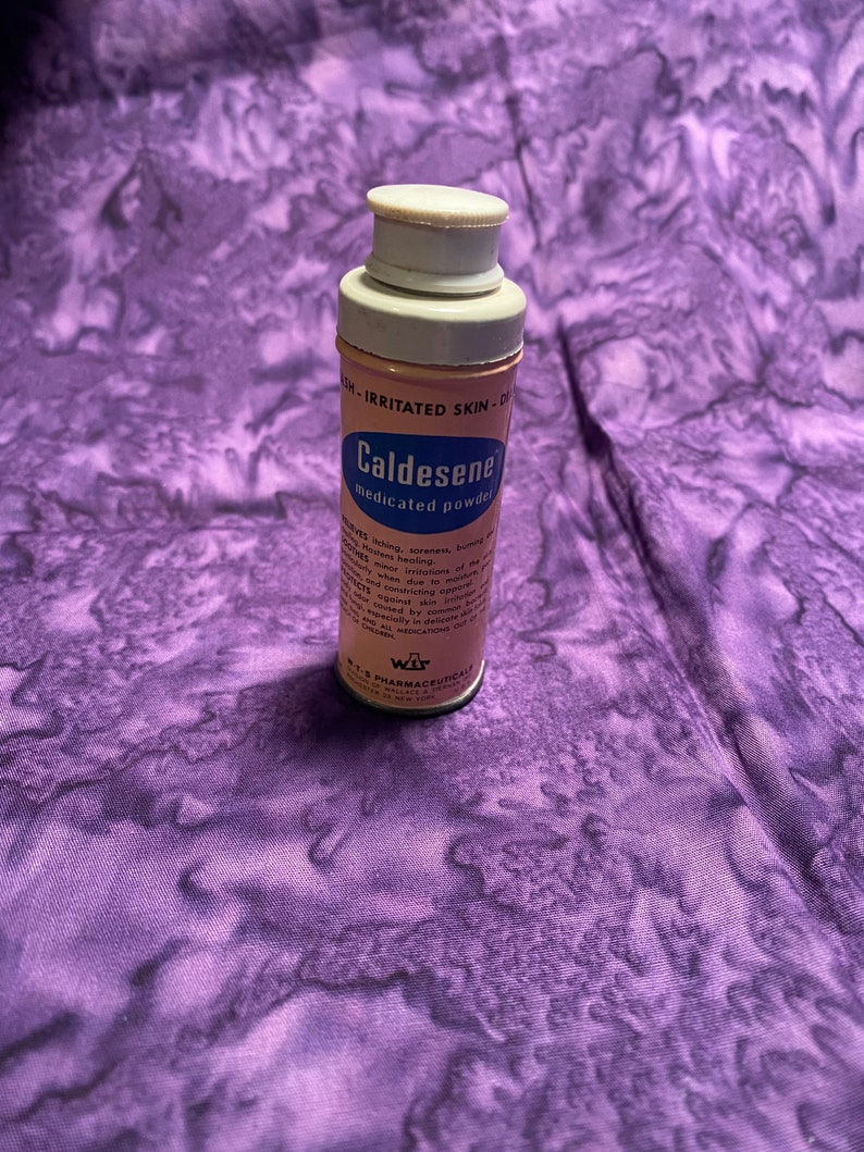 Vintage Caldesene Medicated Powder - Etsy