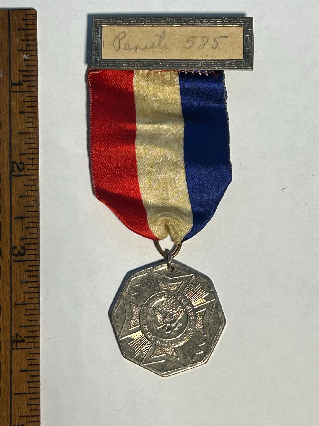 VFW Red, White and Blue Ribbon - Etsy