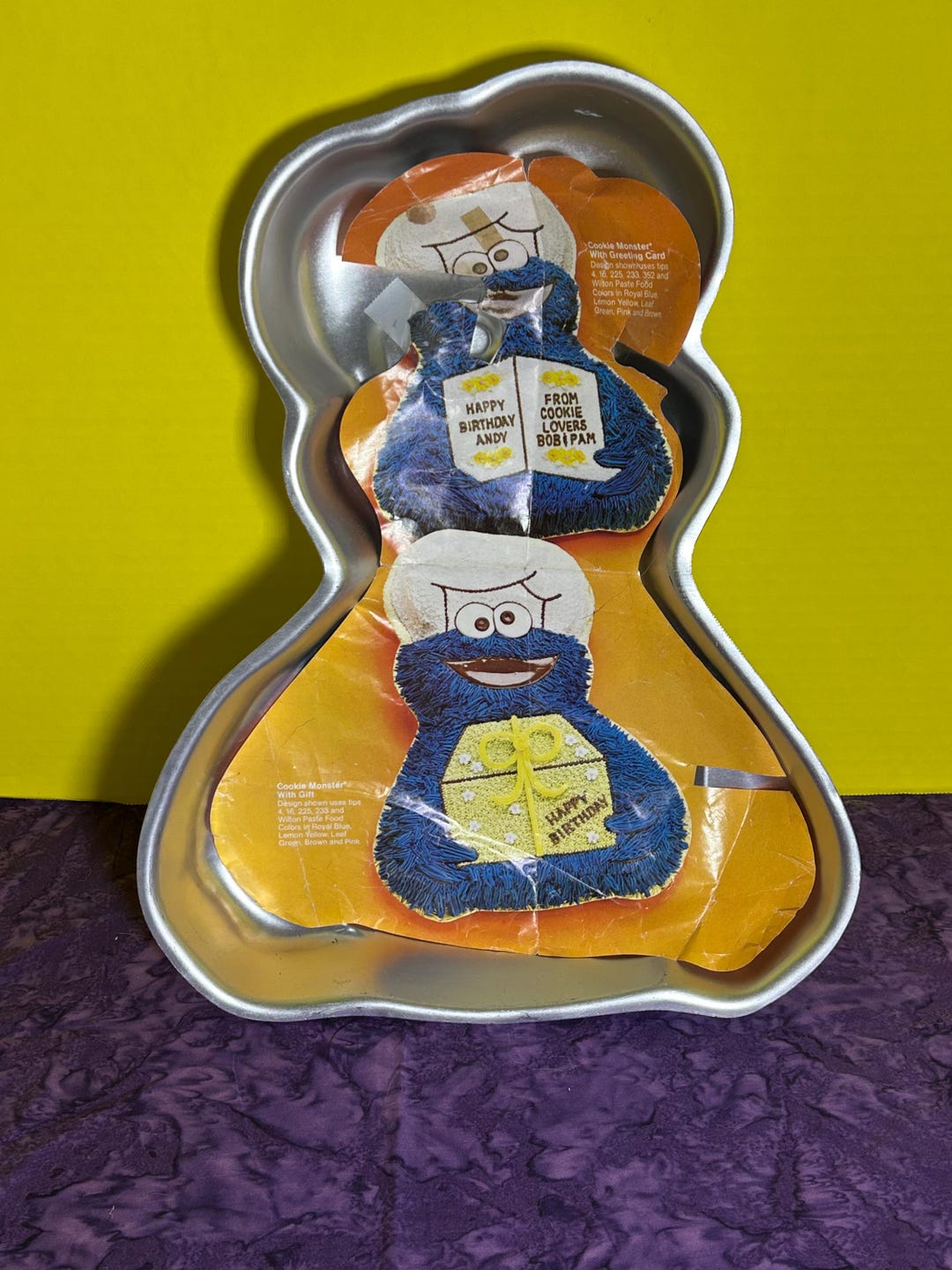 Wilton Cookie Monster Pan - Etsy