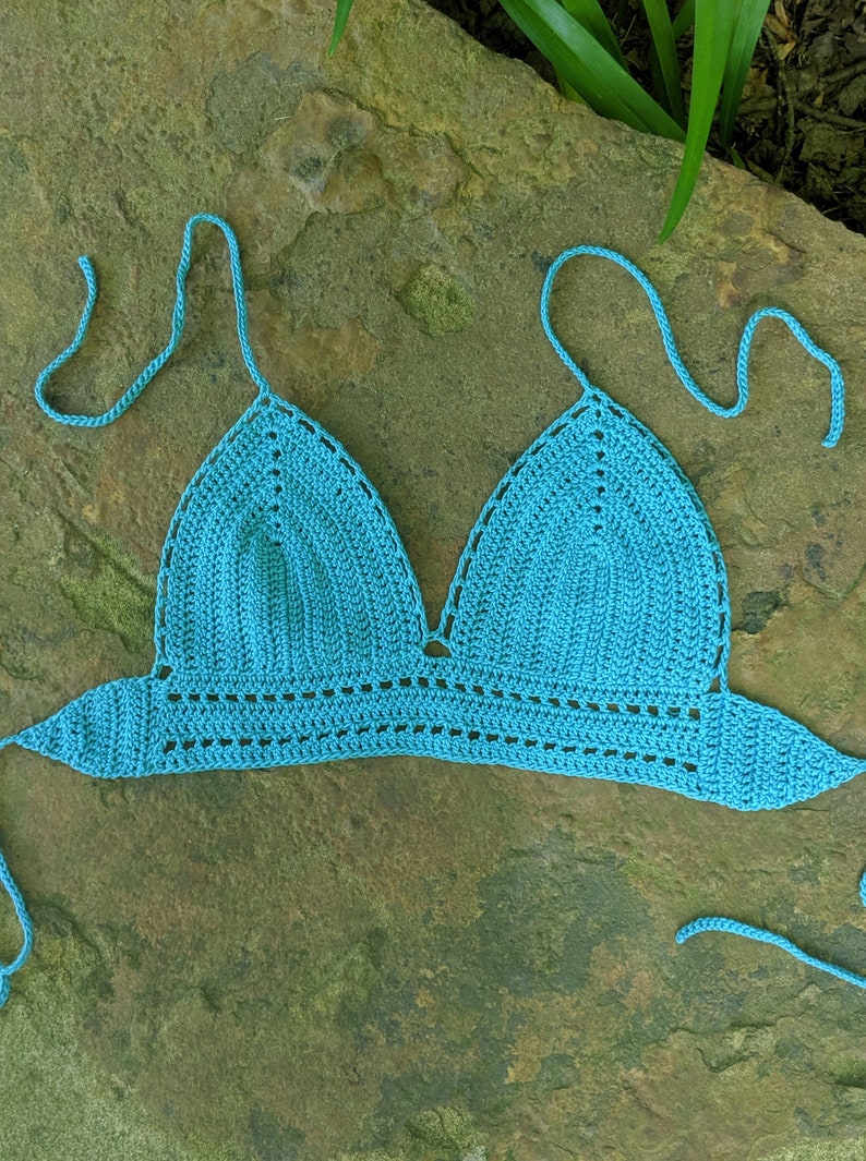 Crochet Halter Crop Top For Women Crochet Crop Top For Festival