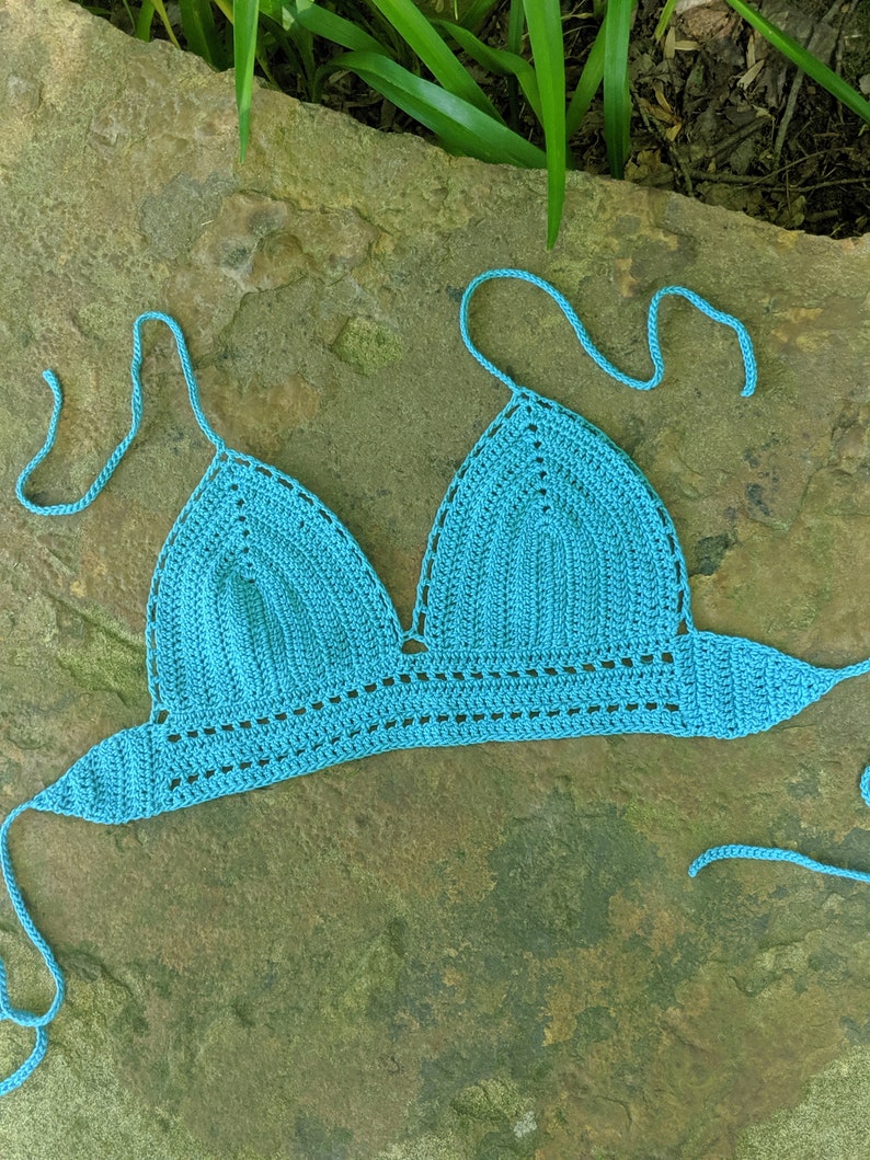 Crochet Halter Crop Top For Women Crochet Crop Top For Festival