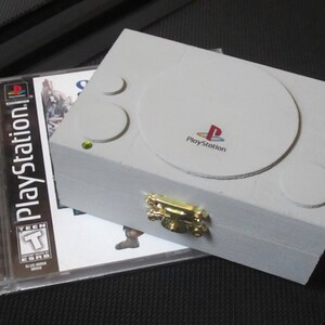 Playstation One Game Console Facsimile (miniature) Trinket / Jewelry ...