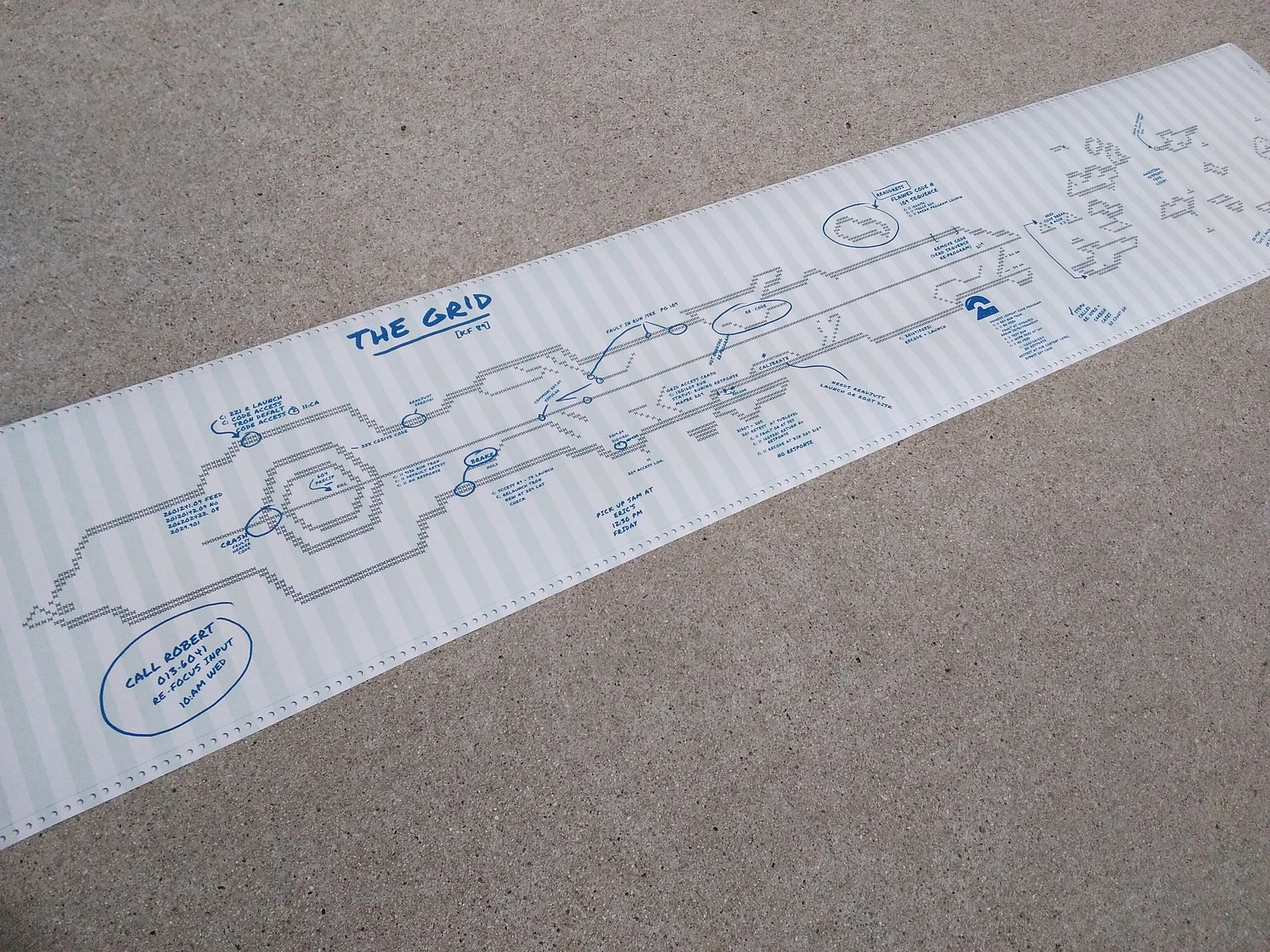 TRON Legacy DOT Matrix Grid Map - Etsy
