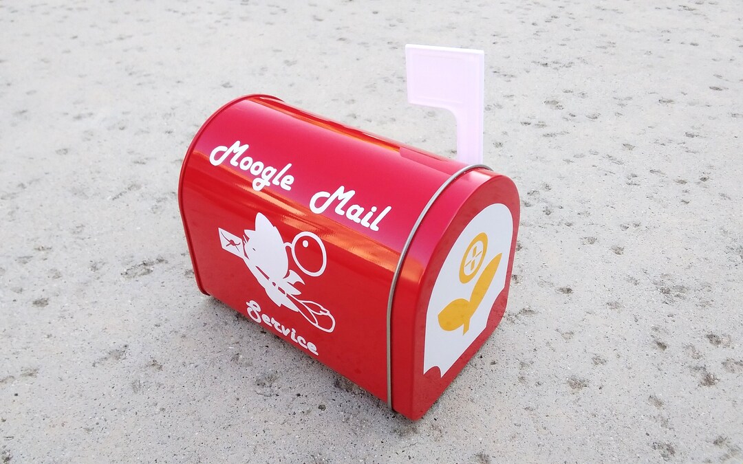 Final Fantasy Inspired Moogle Mail Small Mailbox Decoration - Etsy