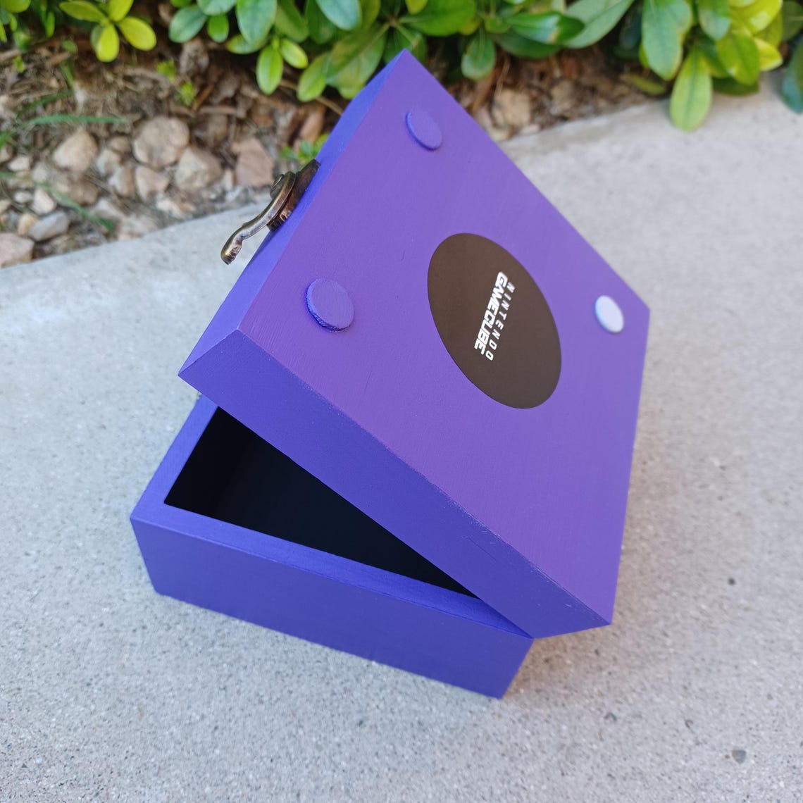 Nintendo Gamecube Game Console Facsimile (miniature) Trinket / Jewelry ...