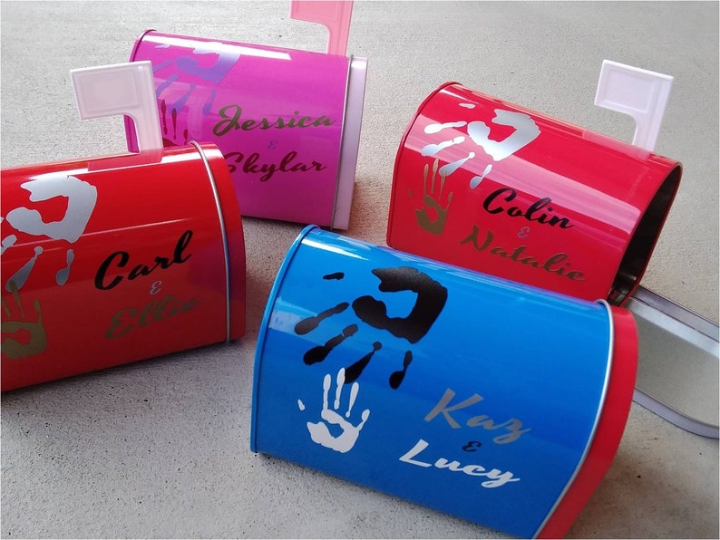 Up Inspired Carl and Ellie Mailbox Tin Trinket / Jewelry Box | Etsy