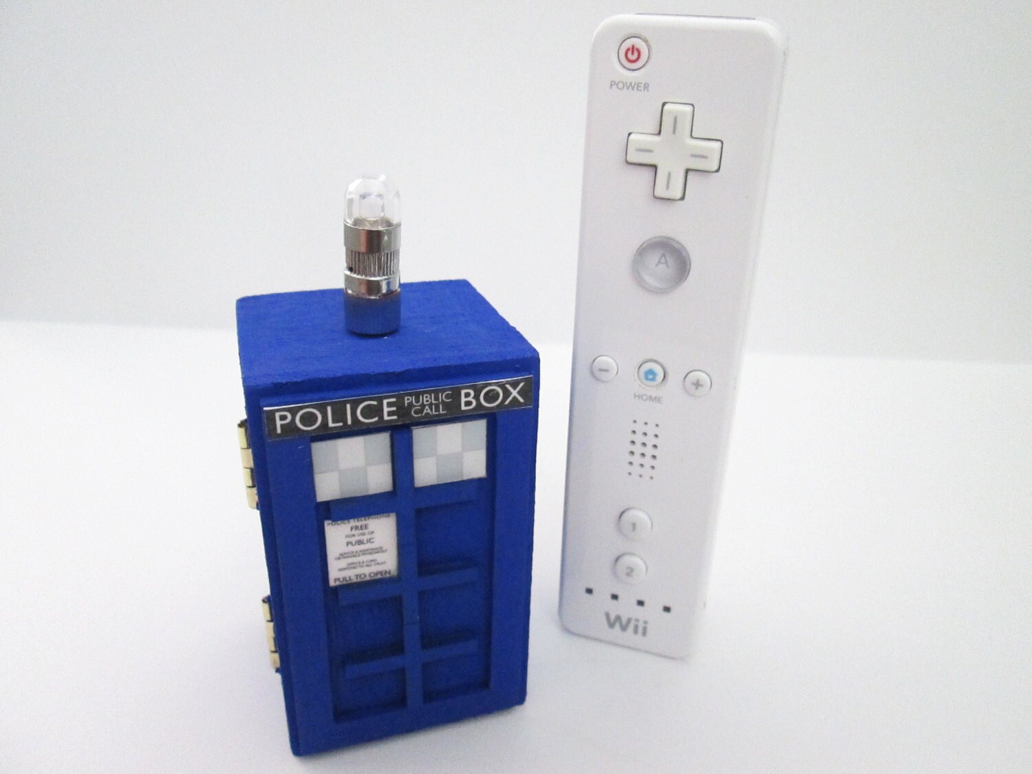 Doctor Who dr Who Inspired Light up Tardis police Box | Etsy