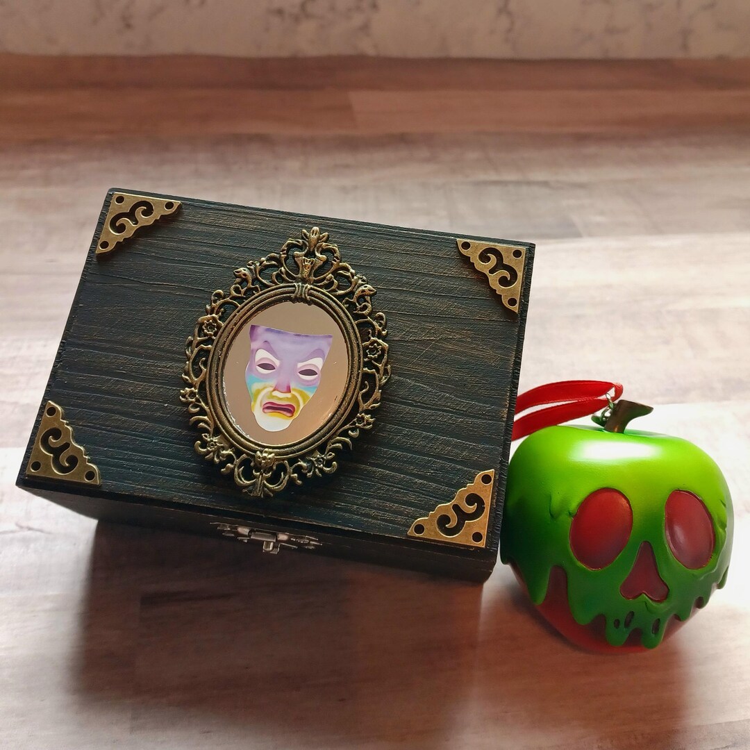Magic Mirror From Snow White Inspired Trinket / Jewelry Box (or Use as ...
