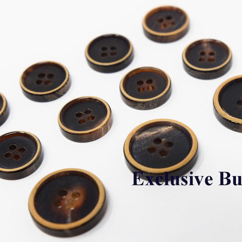 Two Tone Buttons - Etsy