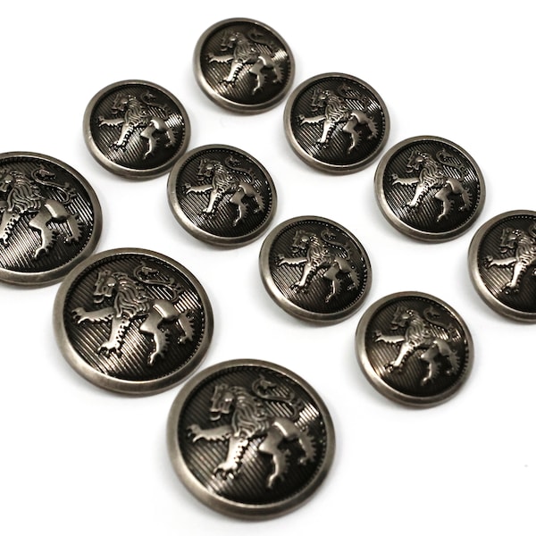 Pewter Buttons - Etsy