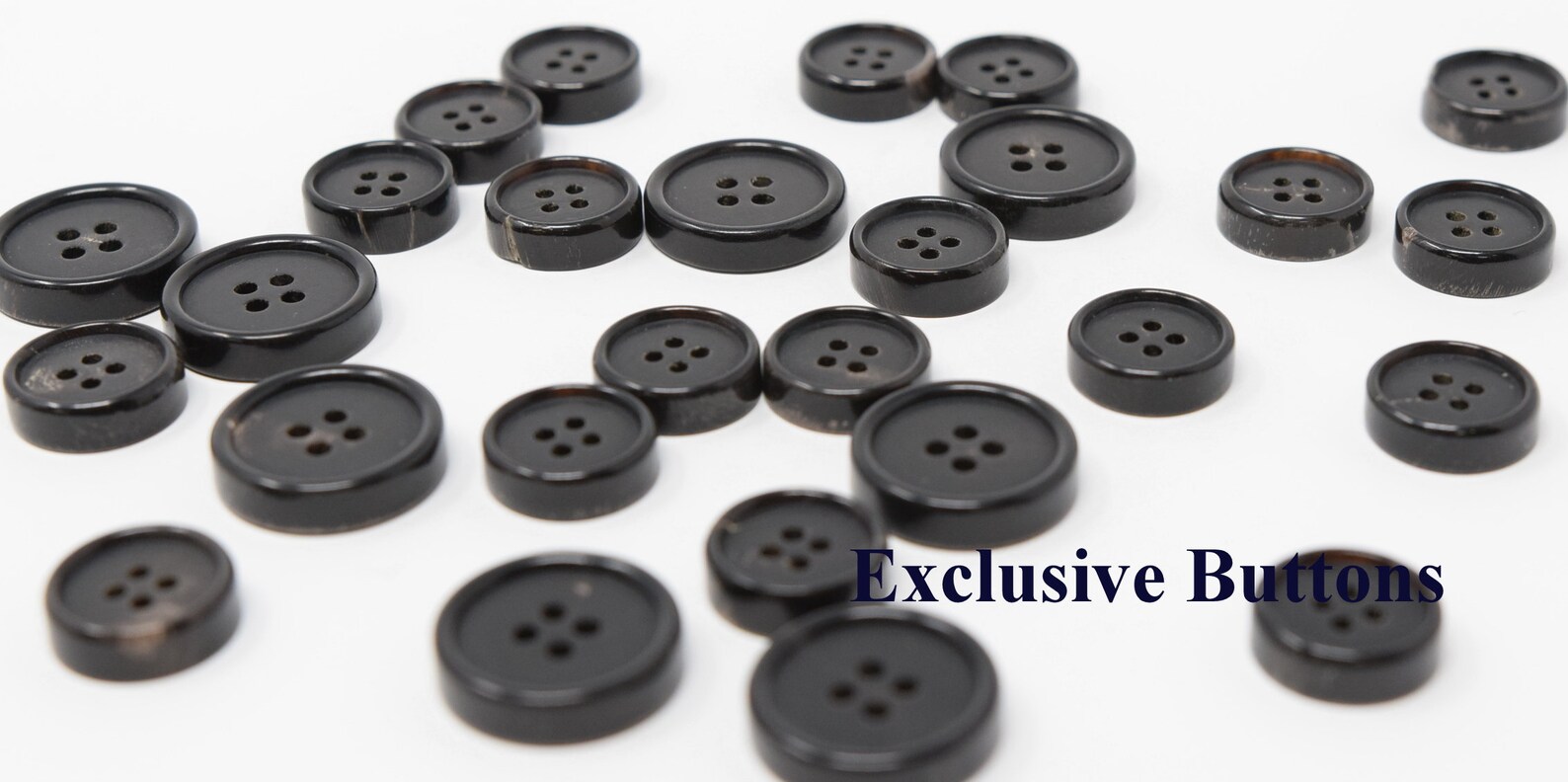 Ultra Thick Genuine Black Horn Buttons Set for suit jacket | Etsy