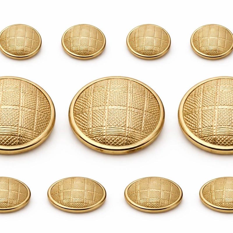 Gold Buttons Blazer Sleeve - Etsy