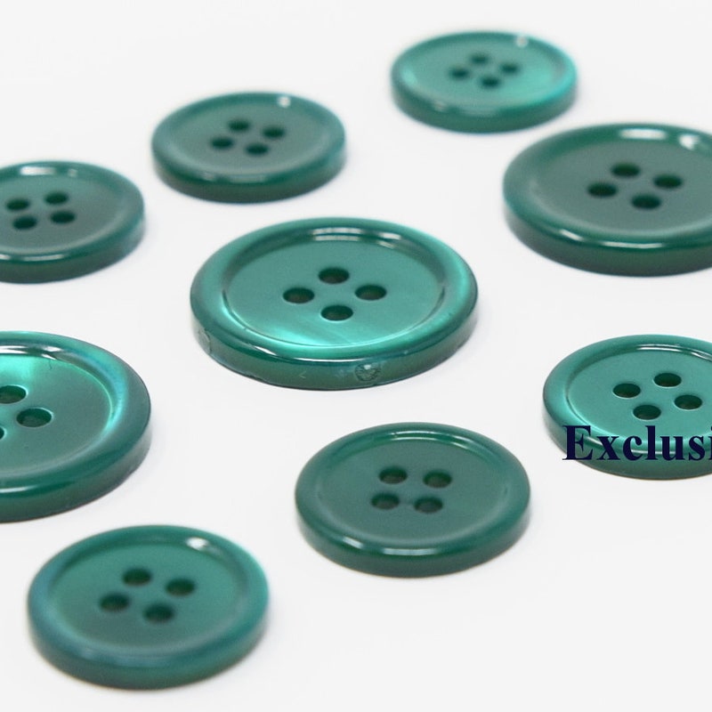 Green Buttons - Etsy