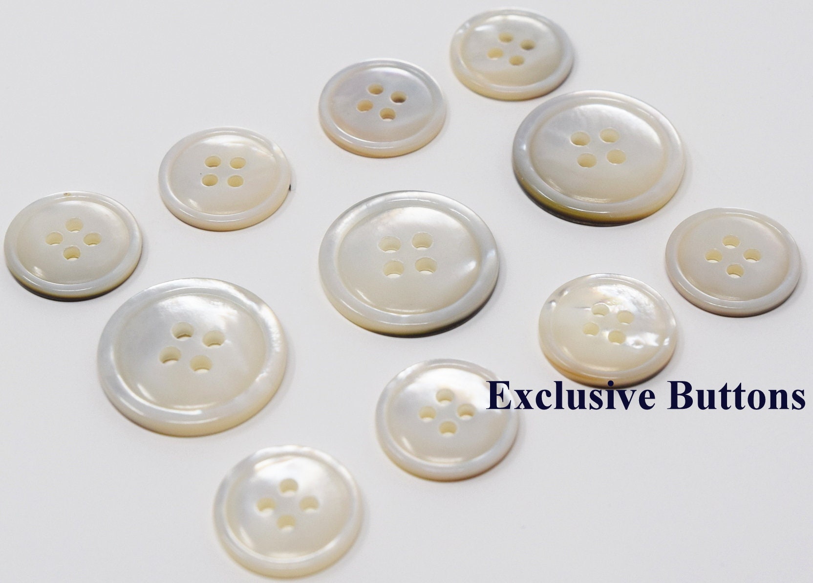White suit buttons store