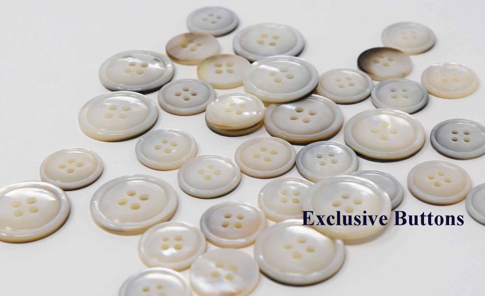White Mother of Pearl Buttons Set for Suit Jacket, Blazer, or Sport ...
