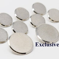 Set of Die Cast Metal Blazer Buttons B1020 (gold Colour) in Sets of 4 ...