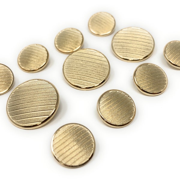 Striped Buttons - Etsy