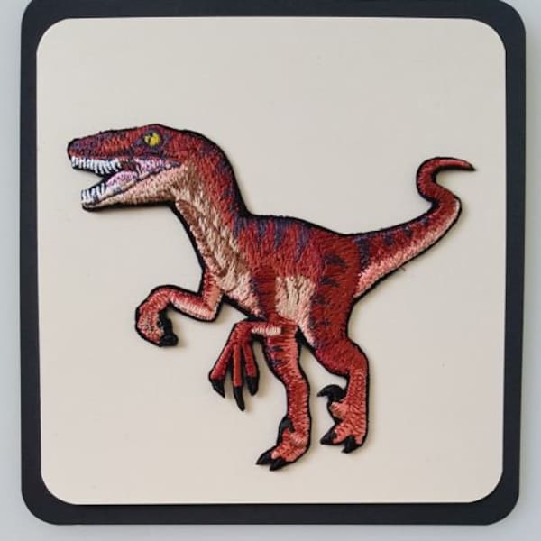 Velociraptor Patch - Etsy