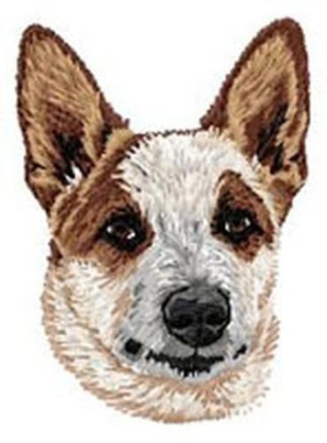 Australian Cattle Dog, Red Heeler, Blue Heeler Embroidered Patches - Etsy