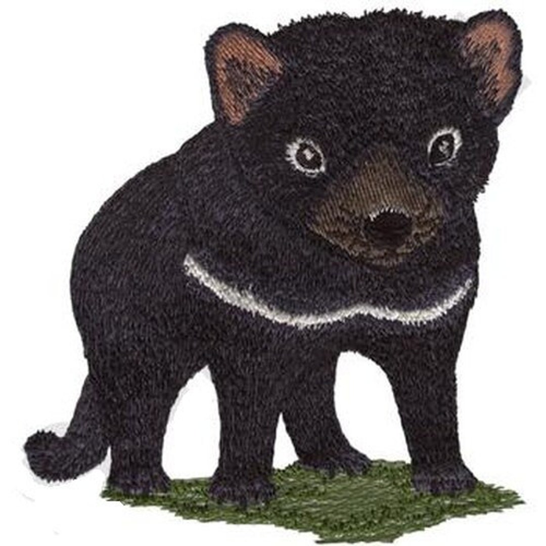 Tasmanian Devil Embroidered Patch 4.9" X 5.2" - Etsy