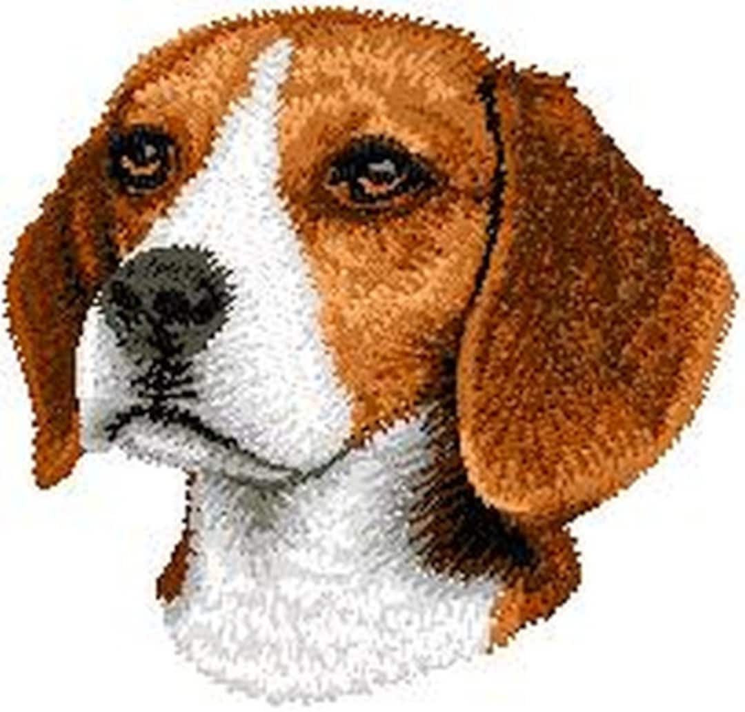 Beagle Dog Embroidered Patches in 3 Sizes 2" 3" and 4" - Etsy