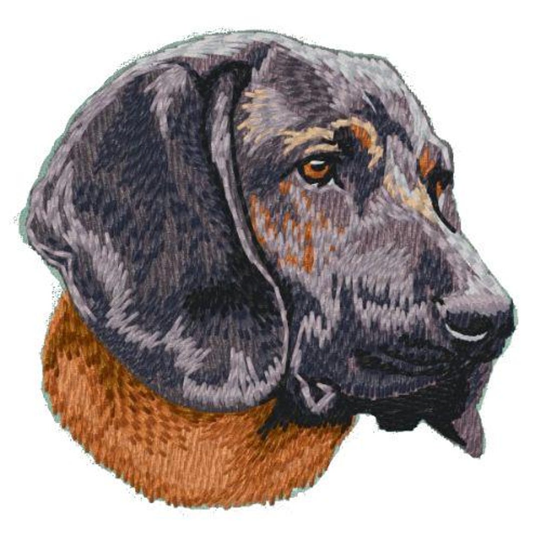 Bavarian Mountain Scent Hound Dog Embroidered Patch, Comes in 2" 3" and ...