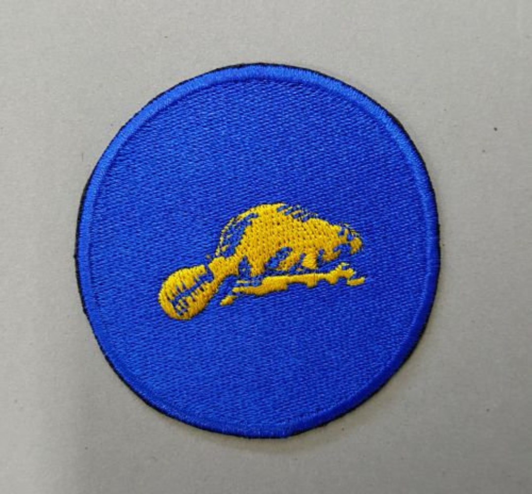 Oregon Beaver Embroidered Patch Comes in 3 Sizes - Etsy