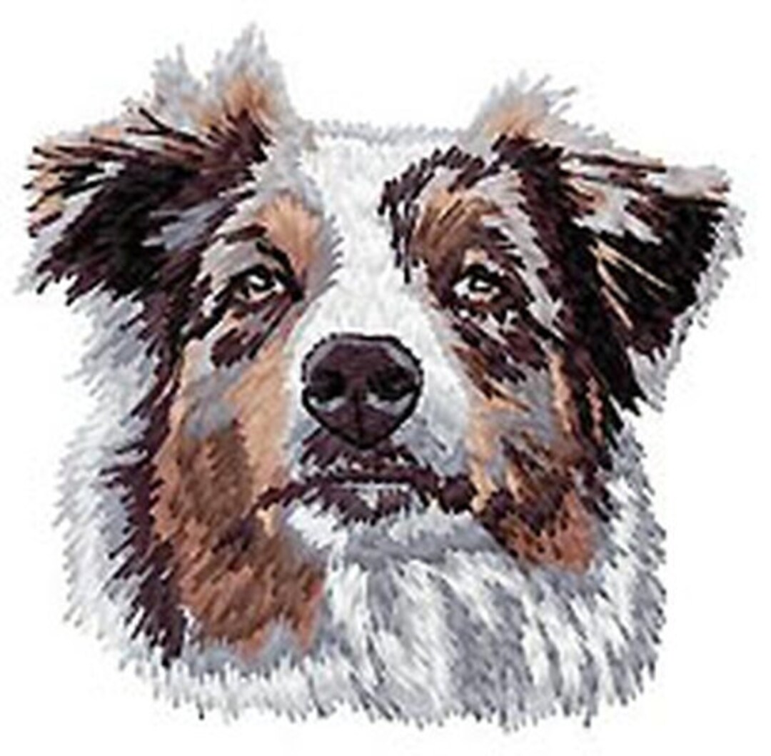 Australian Shepherd, Aussie Dog Embroidered Patches Come in 3 Sizes - Etsy
