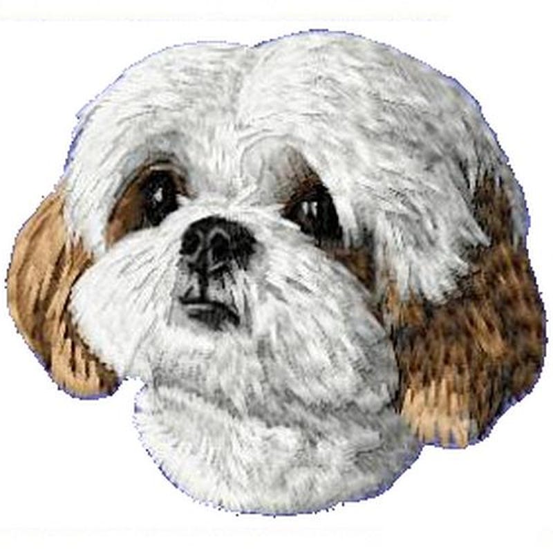 Shih Tzu Embroidery - Etsy