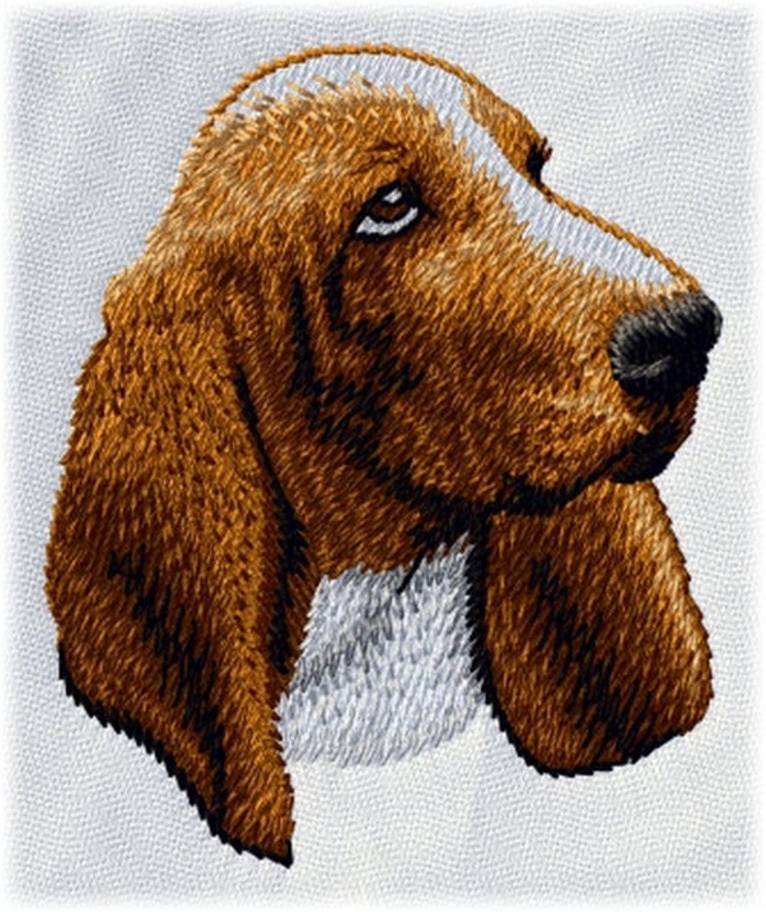 Basset Hound Dog Embroidered Patches, 2" 3" and 4" Sizes - Etsy