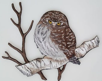 Barn Owl Birds of Prey Embroidered Patch 5.7 | Etsy