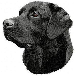 Labrador Retriever Dog Black #63 Embroidered Patch Comes in 3 Sizes 2 ...