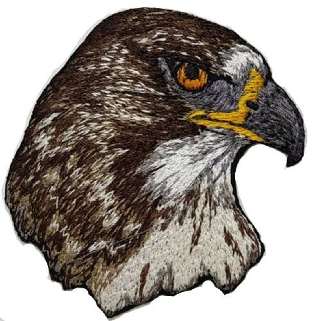 Red Tailed Hawk, Birds of Prey, Embroidered Patch 2" 3" and 4" - Etsy