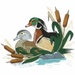 Wood Duck Pair Embroidered Patch 9.5" X 8" - Etsy