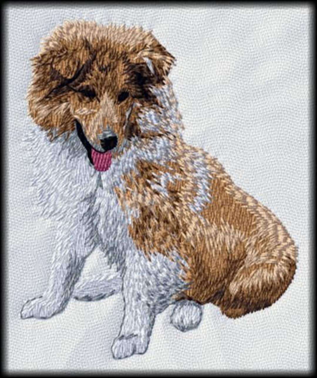 Shetland Sheepdog Sheltie Embroidered Patches - Etsy