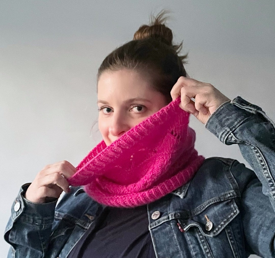 Luxe Journey Cowl Pattern - Knit Sampler Cowl PDF Pattern Using DK or ...
