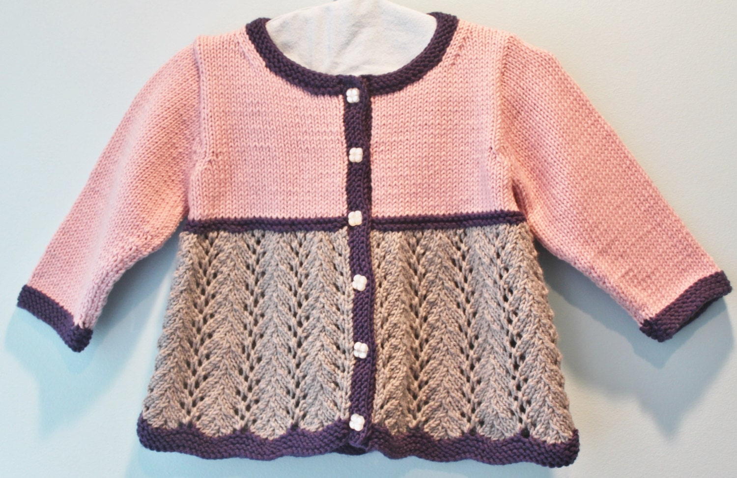 Angelica Cardigan Knitting Pattern Baby to 12 Year-old - Etsy Canada