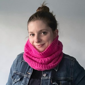 Luxe Journey Cowl Pattern - Knit Sampler Cowl PDF Pattern Using DK or ...