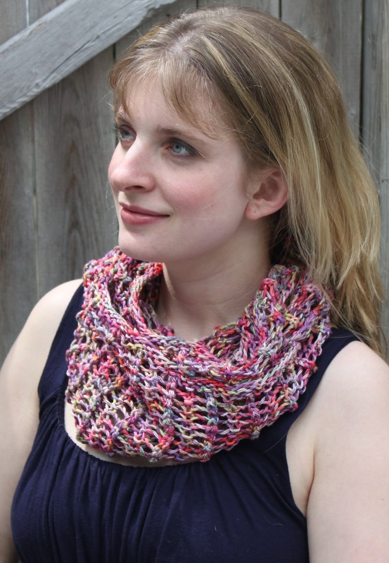 Roots Cowl Pattern - Knit Cowl Using Worsted Weight Yarn - Great for ...