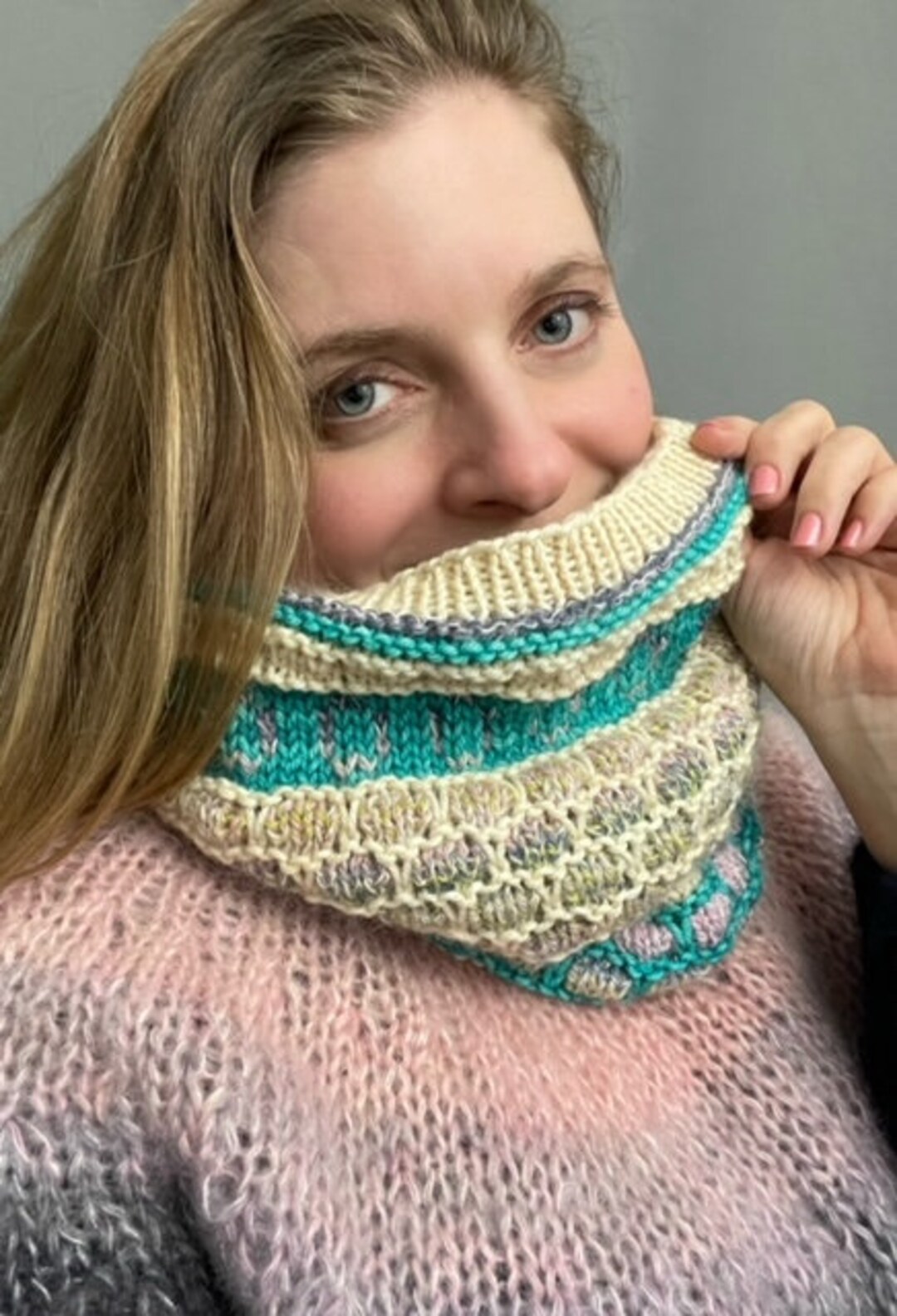Bubblicious Cowl - Worsted Weight Cowl Knitting Pattern for Adults ...