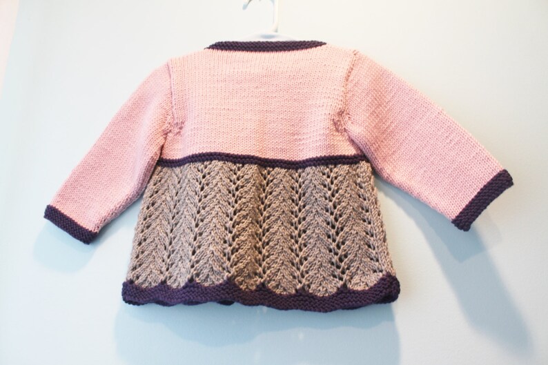 Angelica Cardigan Knitting Pattern Baby to 12 Year-old - Etsy Canada