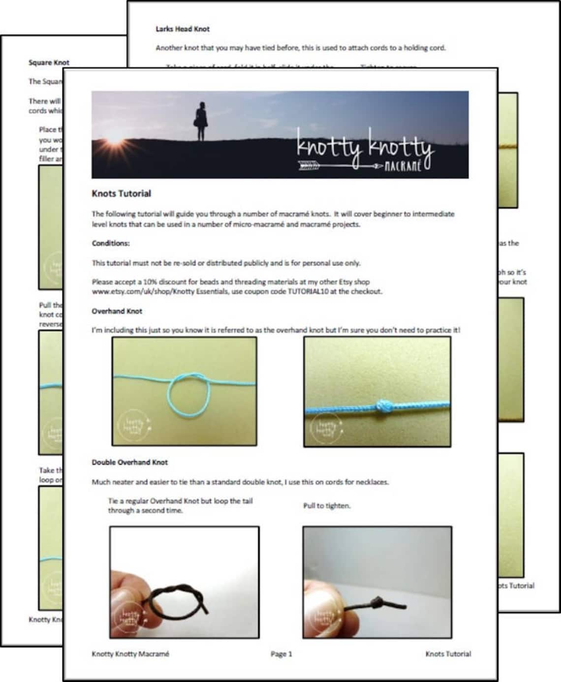 TUTORIAL Macrame Bracelets / Adjustable Macrame Bracelets With Beads ...