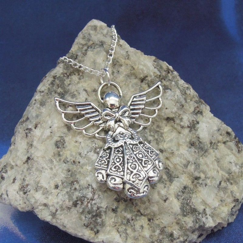Angel Necklace - Etsy