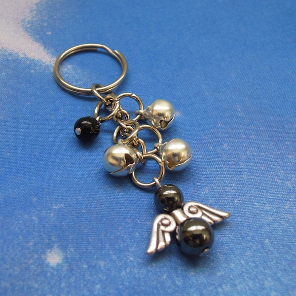 Angel Keyring - Etsy