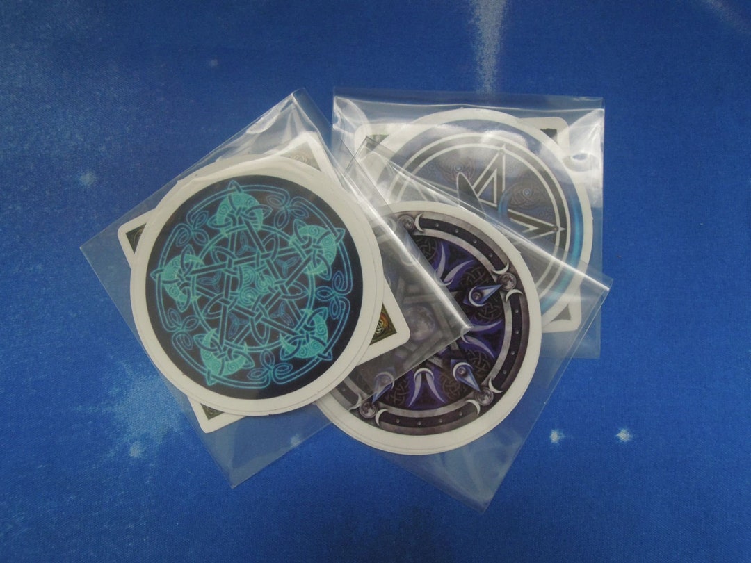 Pentacle Stickers - Pentagram Stickers - Witch Stickers - Etsy