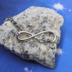 Hope Keyring Have Hope Infinate Hope Infinity Keyring UK - Etsy UK