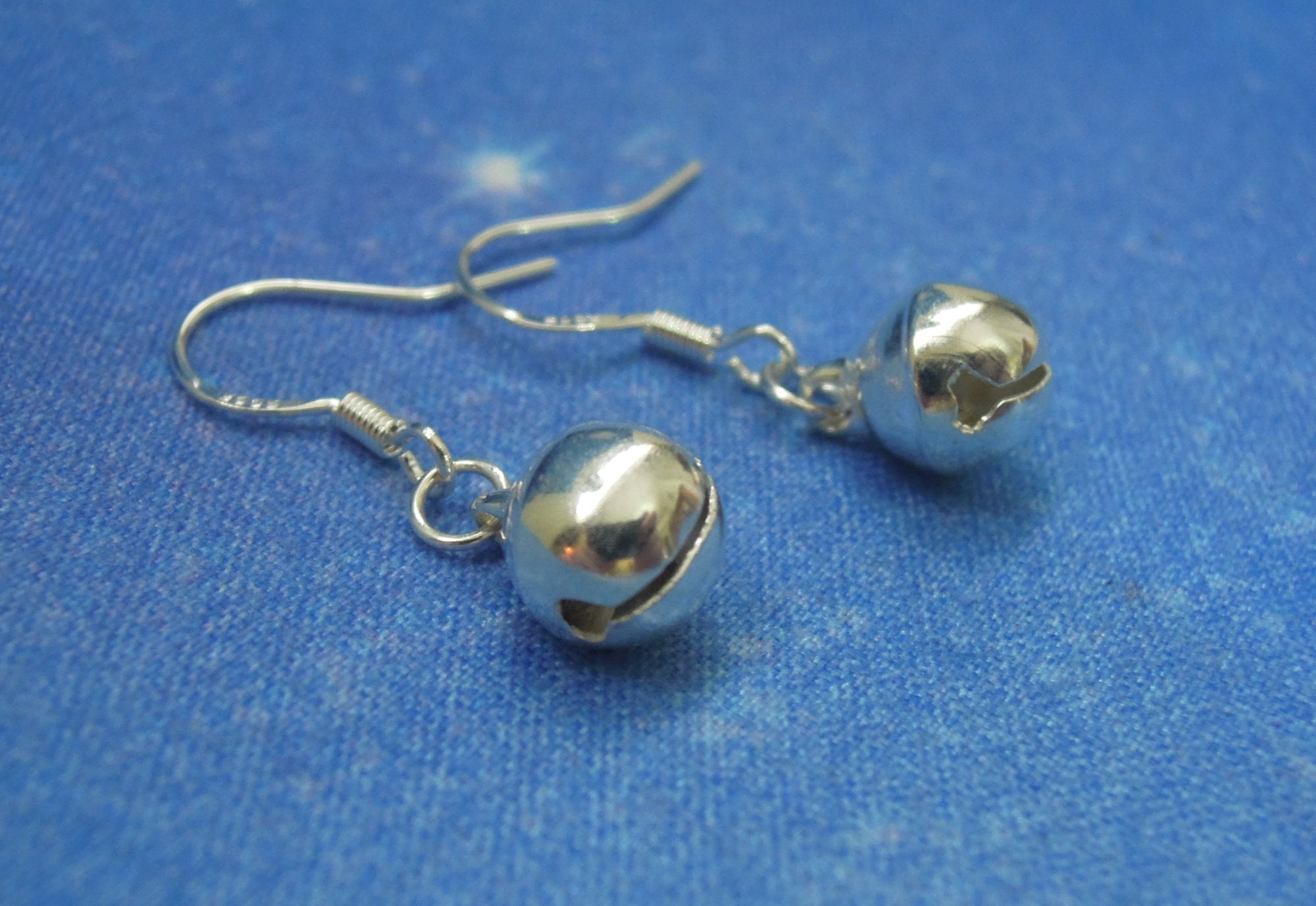 Bell Earrings Bell Earrings UK Jingle Bell Winter Bells | Etsy